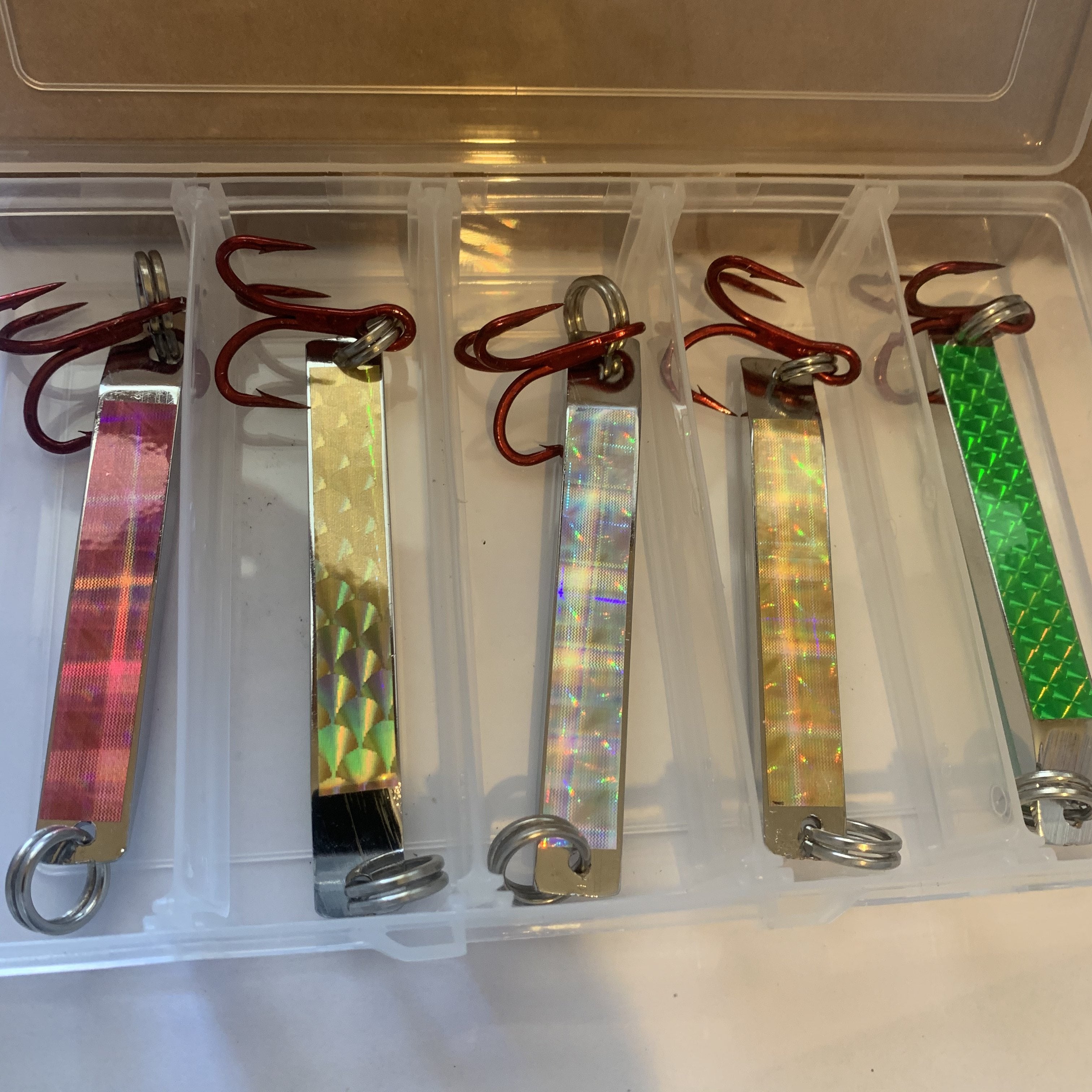 Fishing Metal lures 80mm 5 pce set – Twist and Turn Tackle Online ...