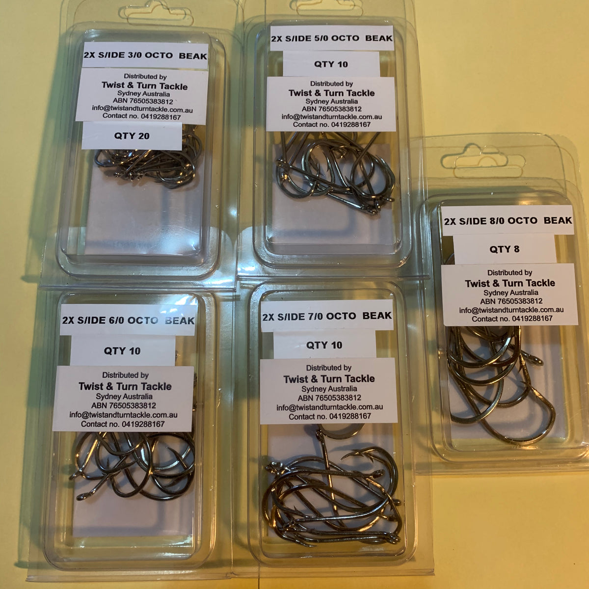 TWIST & TURN TACKLE Sucide Inline Eye Hooks - Multi Sizes – Twist and ...